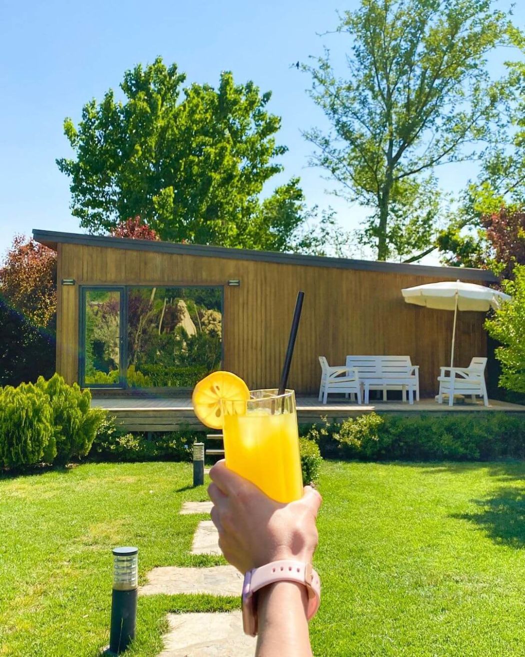 Polonezköy’de Bungalov Evde Konaklama ve Kahvaltı Keyfi, Pamera Garden ...