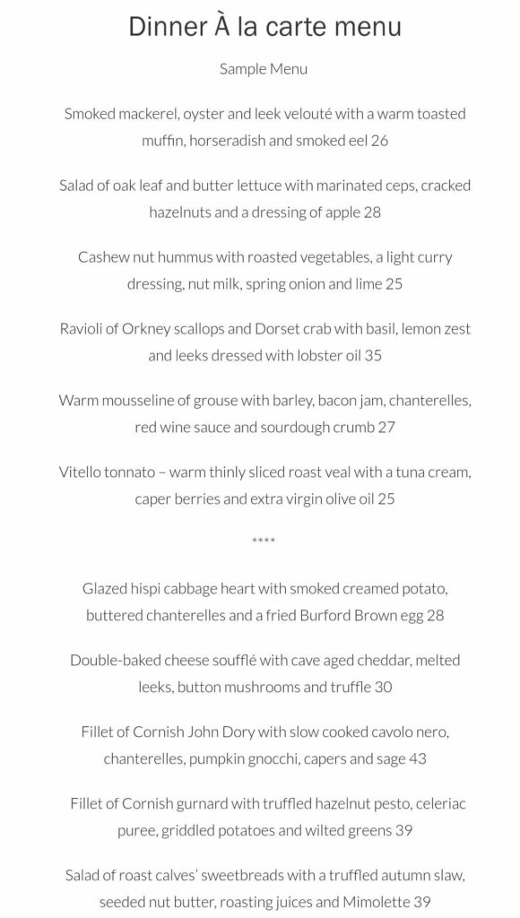 TOP 10 LONDON MICHELIN STAR RESTAURANTS WITH 2025 MENUS | Gezenti Anne