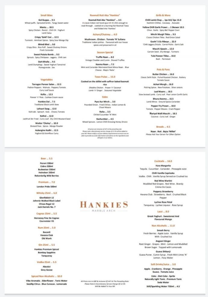 TOP 10 LONDON INDIAN RESTAURANTS WITH 2023 MENUS | Gezenti Anne