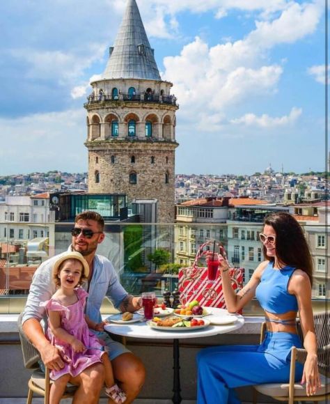 Galata’da Boğaz Manzaralı Açık Büfe Kahvaltı, BARNATHAN ROOF 2025 ...